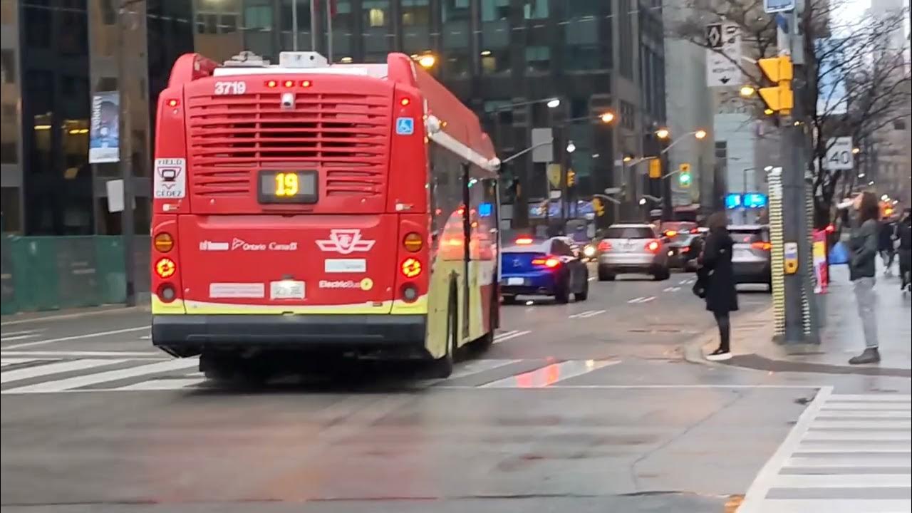 TTC 2019 NFI New Flyer XE40 Xcelsior CHARGE #3719 - YouTube