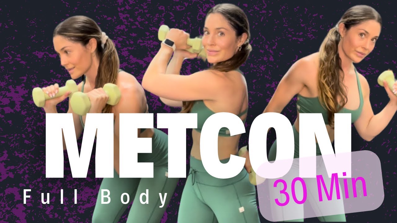 30 Min - Dumbbell MetCon - Shred Workout - Full Body - YouTube