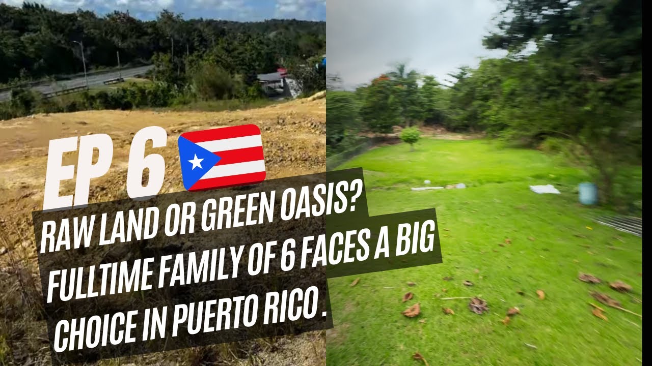 EP6- RAW LAND OR GREEN OASIS? Family of 6 Faces a Big Choice in Puerto ...