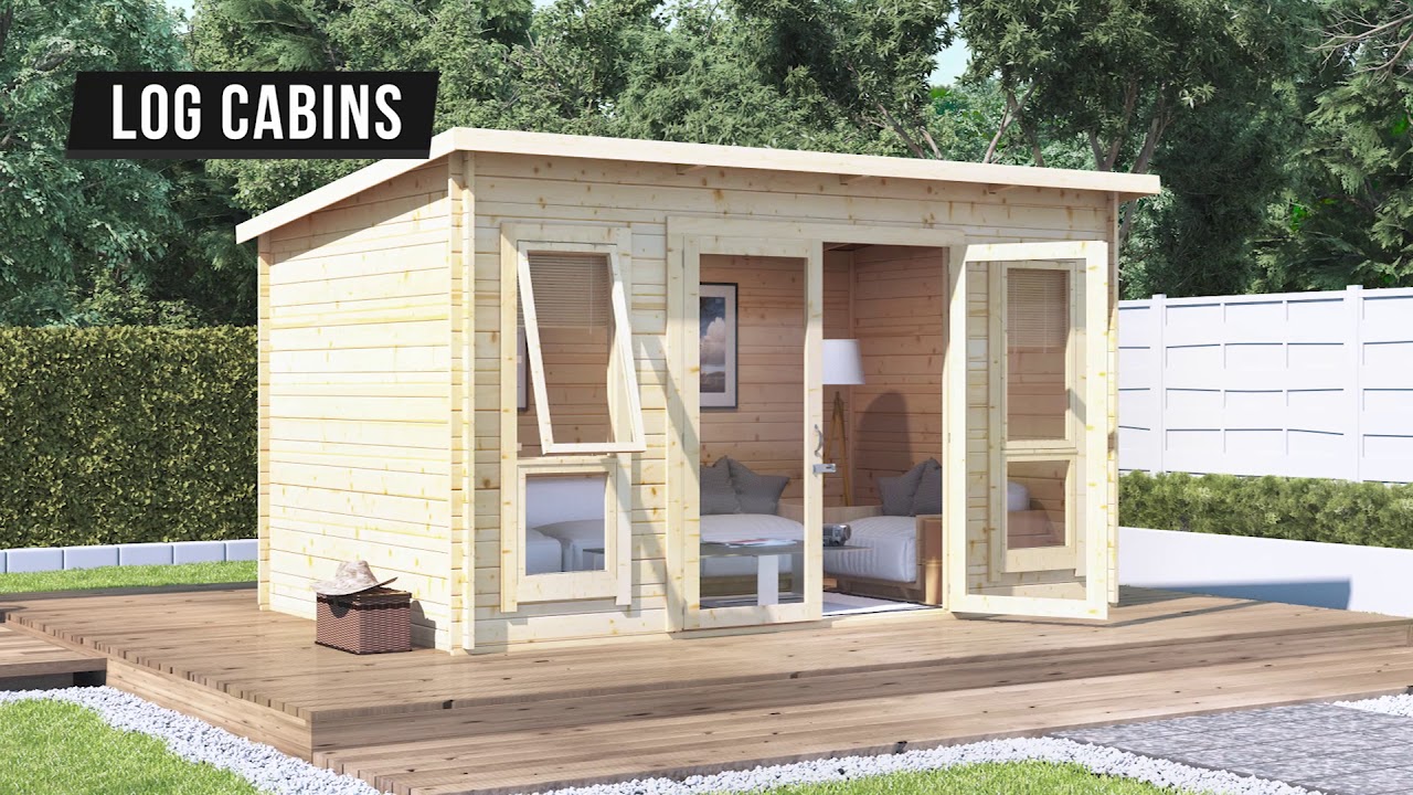 Display Video Test - Log Cabins - YouTube