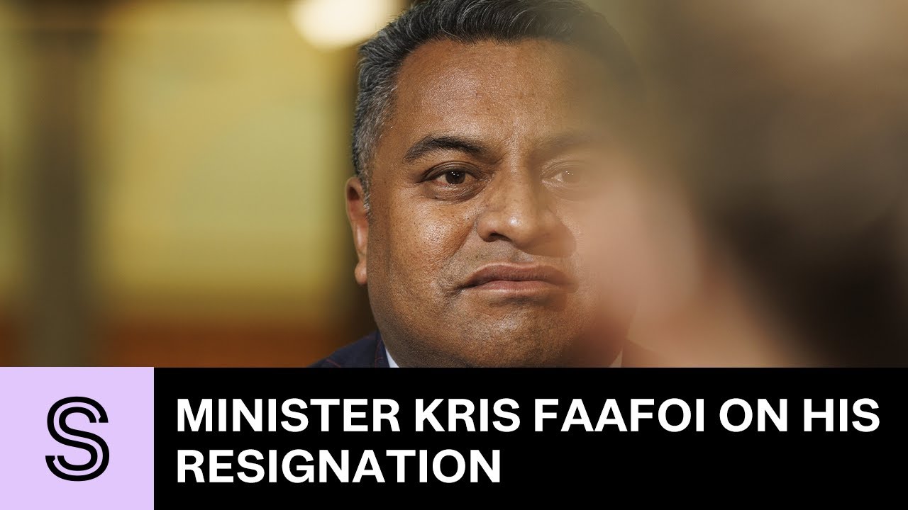 New Zealand's outgoing Immigration Minister Kris Faafoi talks about his ...