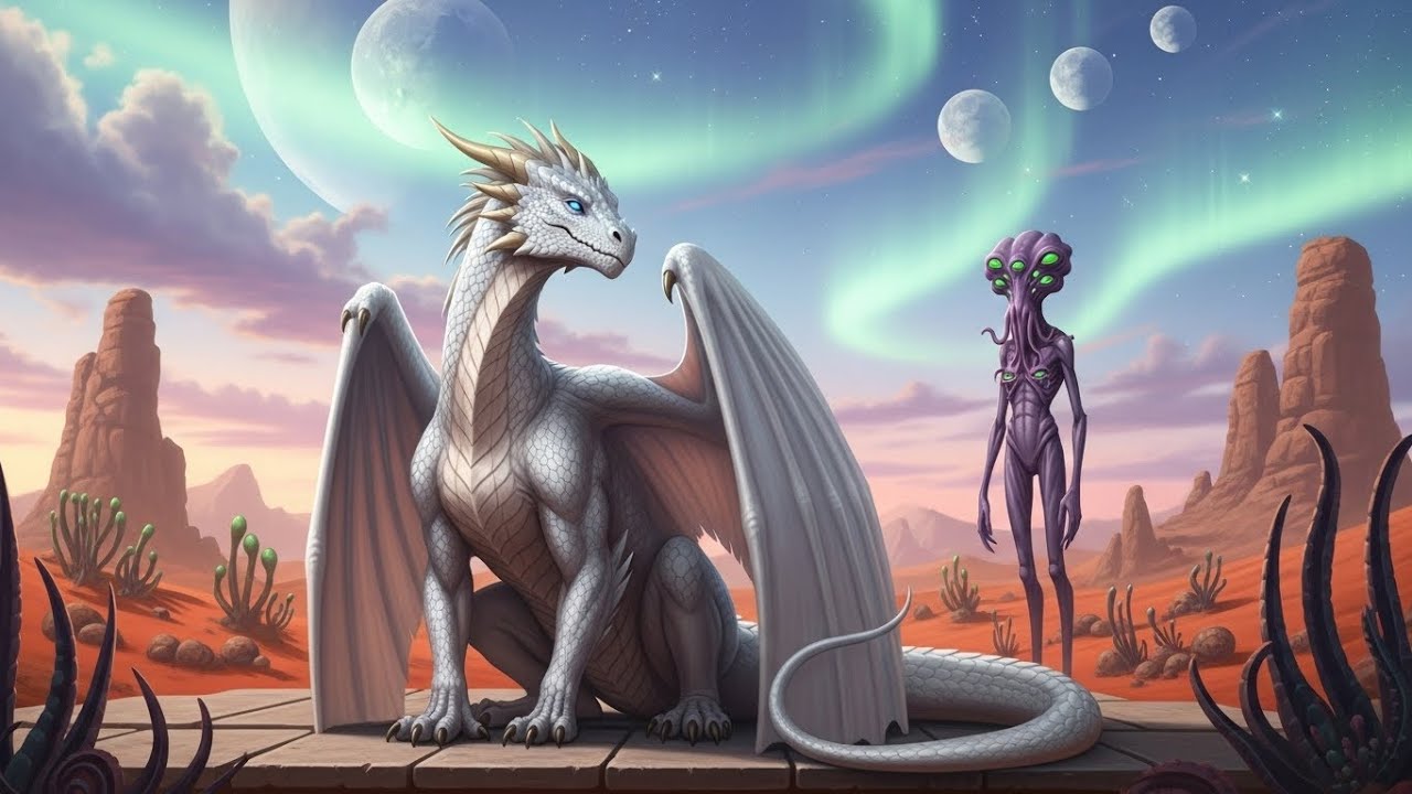 The Galaxy Abandoned This Gentle Dragon — One Human Did Not | HFY Sci ...