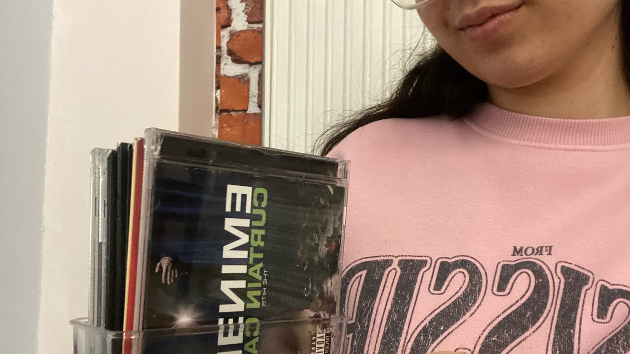 ASMR showing you my CD collection (rambles and tapping) 💿 - YouTube