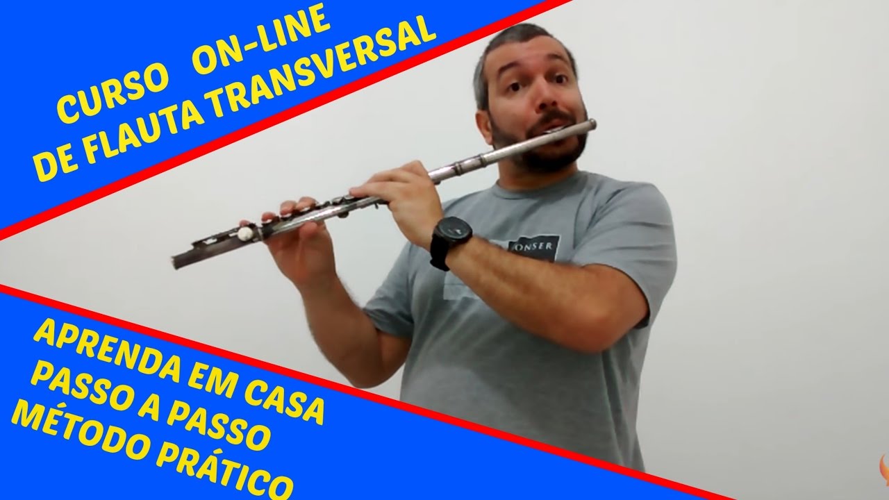 Como Tocar Flauta Transversal Passo a Passo Iniciantes Curso - YouTube