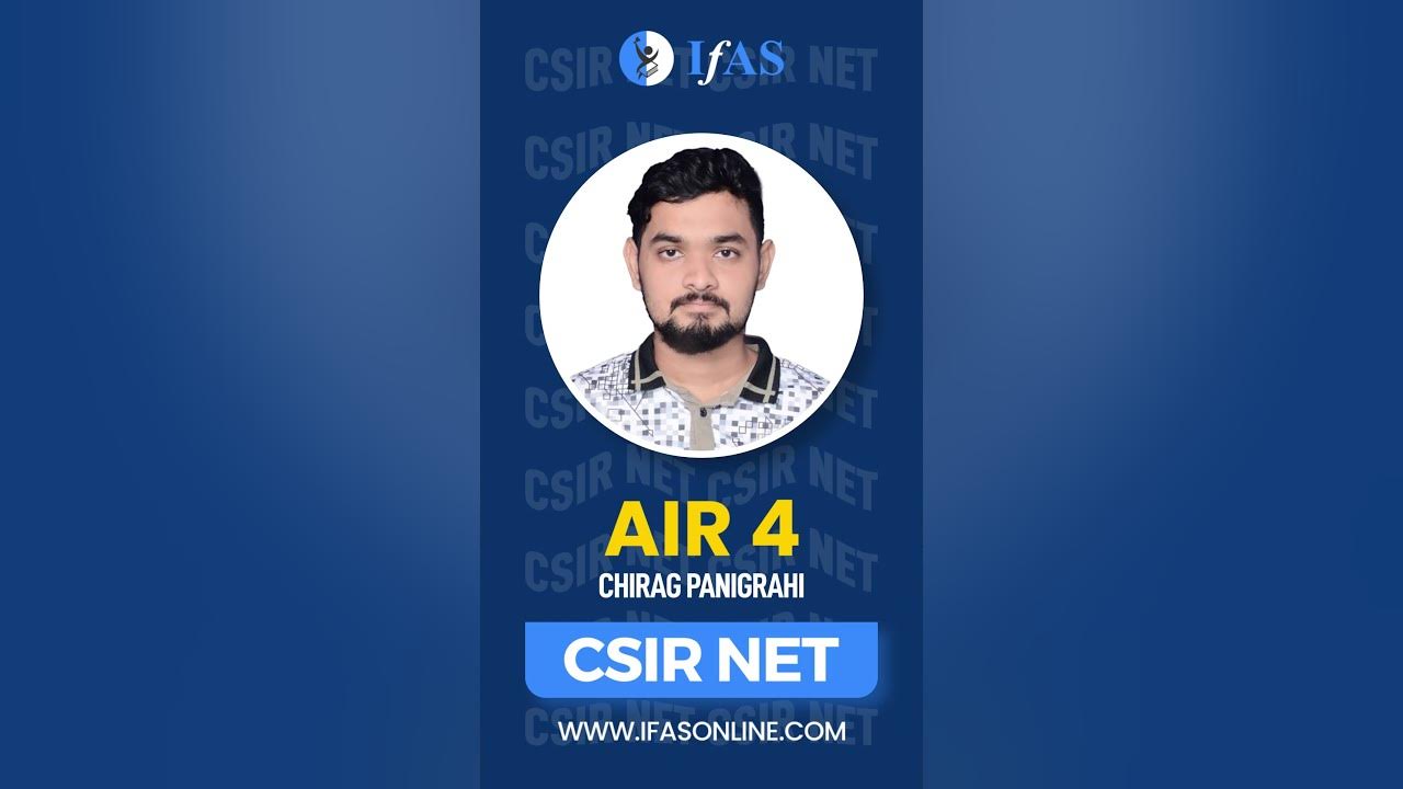 🥳 𝐇𝐮𝐠𝐞 𝐂𝐨𝐧𝐠𝐫𝐚𝐭𝐬! 𝐂𝐇𝐈𝐑𝐀𝐆 𝐏𝐀𝐍𝐈𝐆𝐑𝐀𝐇𝐈 | 𝐀𝐈𝐑 𝟒 | 𝐂𝐒𝐈𝐑 𝐍𝐄𝐓 𝐓𝐨𝐩𝐩𝐞𝐫 | 𝐈𝐅𝐀𝐒 𝐏𝐫𝐨𝐮𝐝 𝐌𝐨𝐦𝐞𝐧𝐭! 🚀 - YouTube