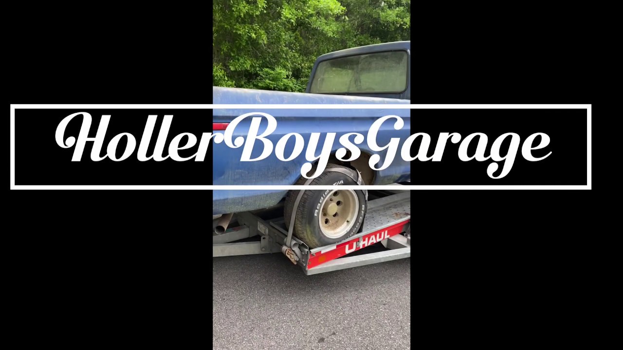 1978 ford F100/ P 71 crown Vic full frame swap - YouTube