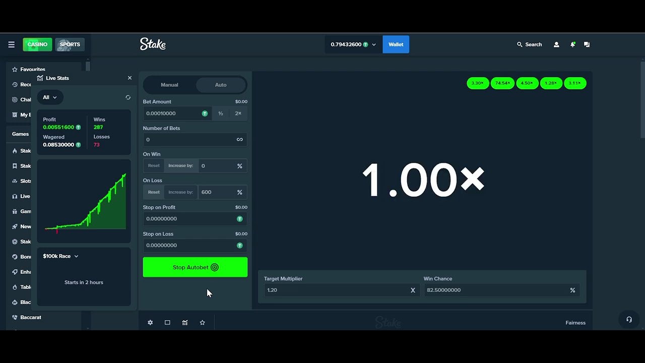 0.78$ to 0.90$ - Limbo - Stake.com Strategy - YouTube