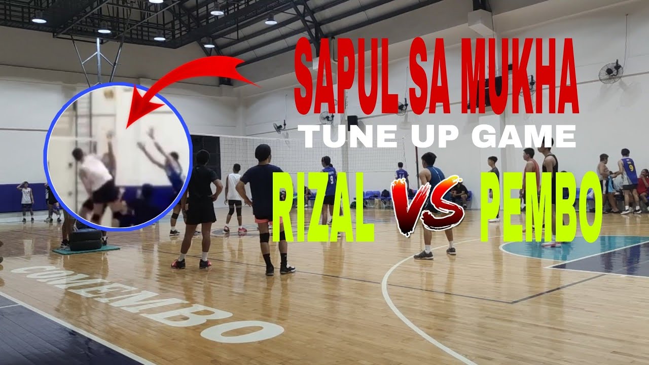 TUNE UP GAME (RIZAL vs. PEMBO) MAKATI GAMES 2022 - YouTube