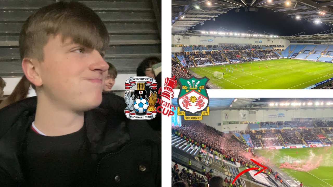 Away End SCENES As Coventry City EXIT FA Cup | Coventry City 3-4 ...