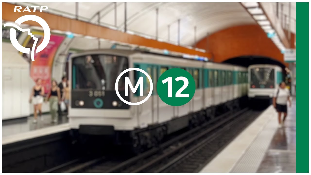 🇫🇷 ⸱ [4K | RATP] Les MF 67 en action sur la ligne 12 - RATP - Paris ...