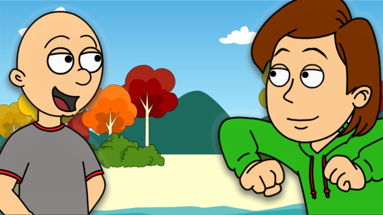 Classic Caillou and Boris Escape the Island - YouTube