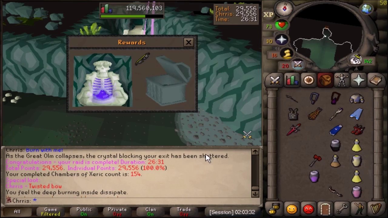 Solo Raid for a Twisted Bow (OSRS) - YouTube