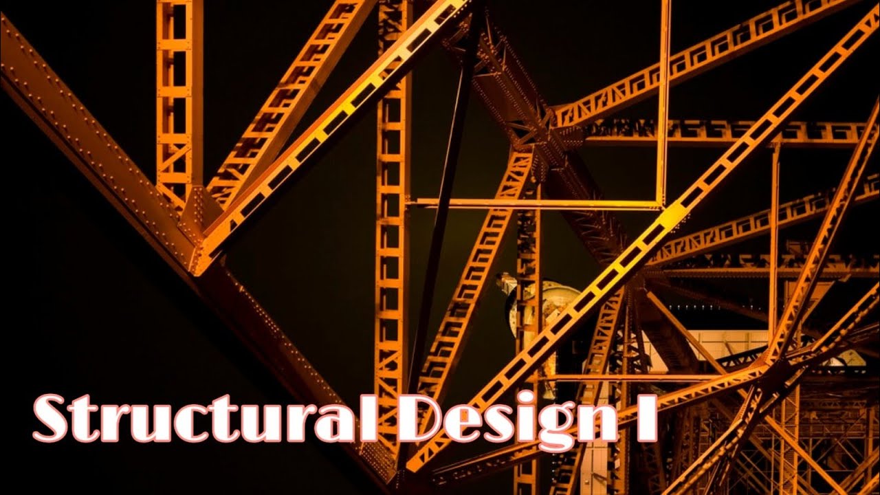 Design of lacing in built-up column - YouTube