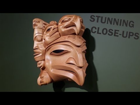 DEMPSEY BOB EXHIBIT: WOLVES | CANADIAN WOOD CARVING | TAHLTAN and ...