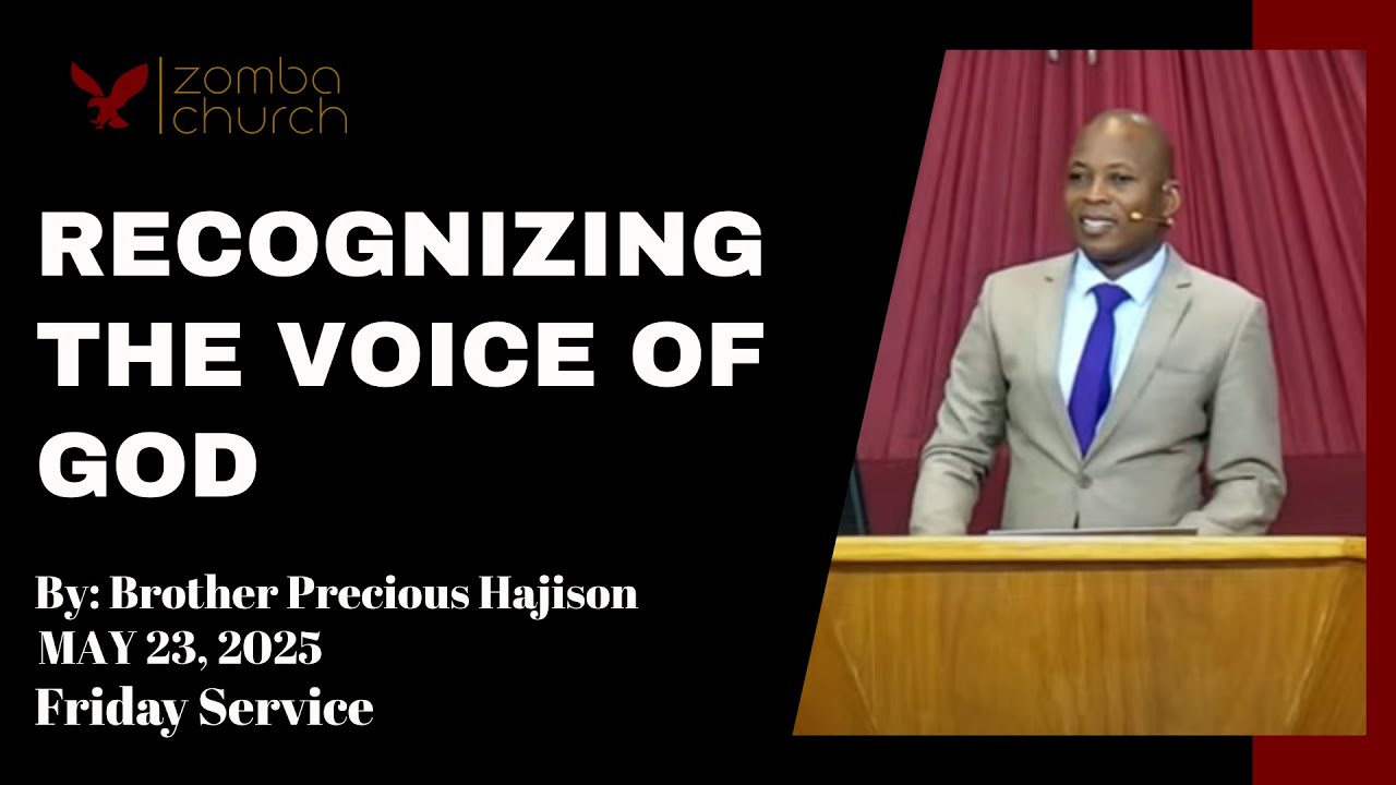 Bro.Precious Hajison [ Recognizing the Voice of God ] Friday Service 23 ...