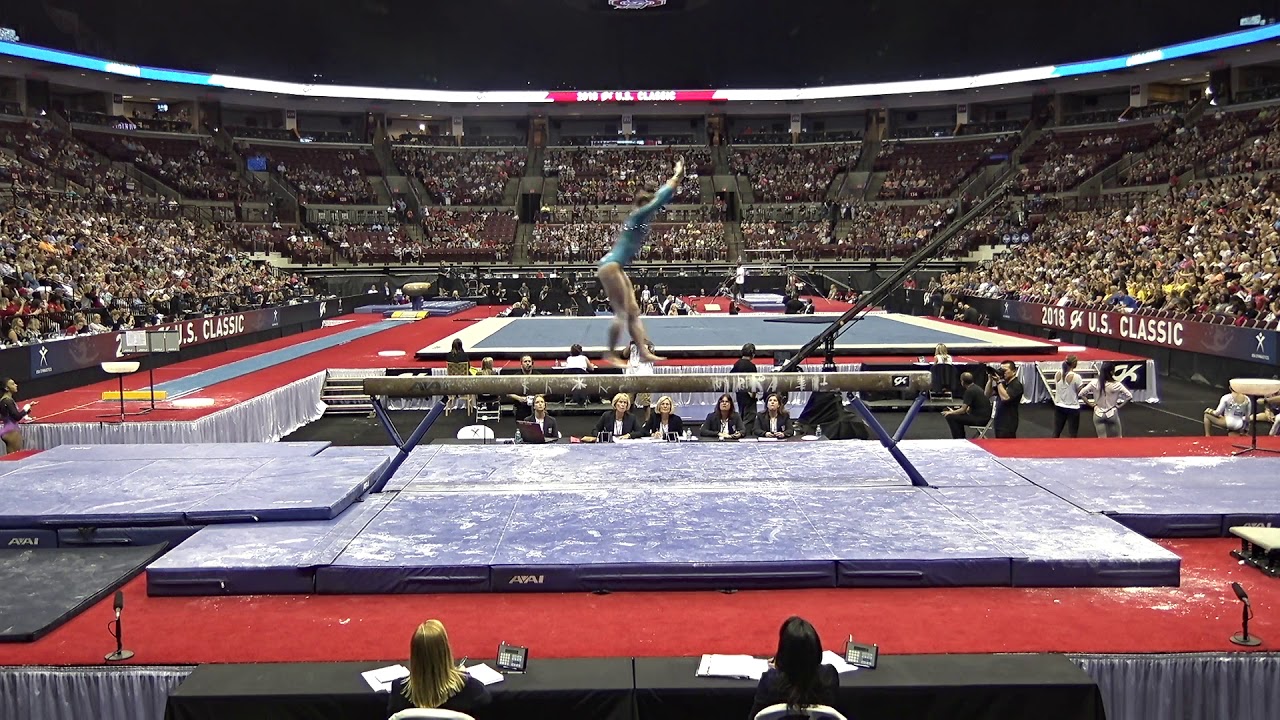 Madeleine Johnston - Balance Beam - 2018 GK U.S. Classic - Senior ...