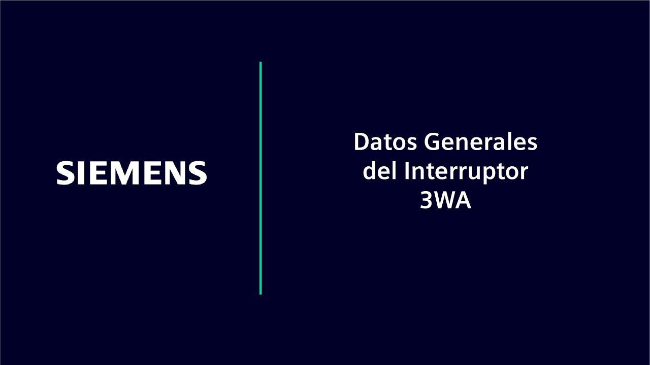 Conoce los Datos Generales del Interruptor 3WA - YouTube