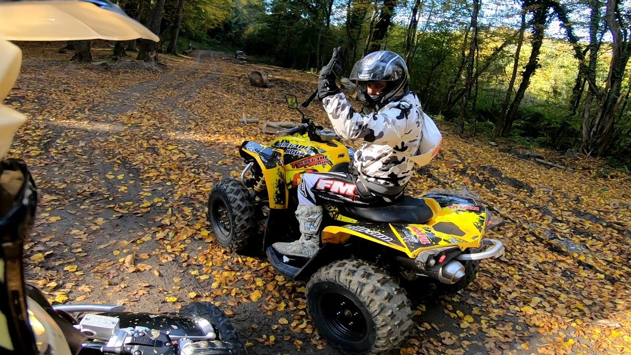 Renegade 800 vs. Raptor 700 - YouTube