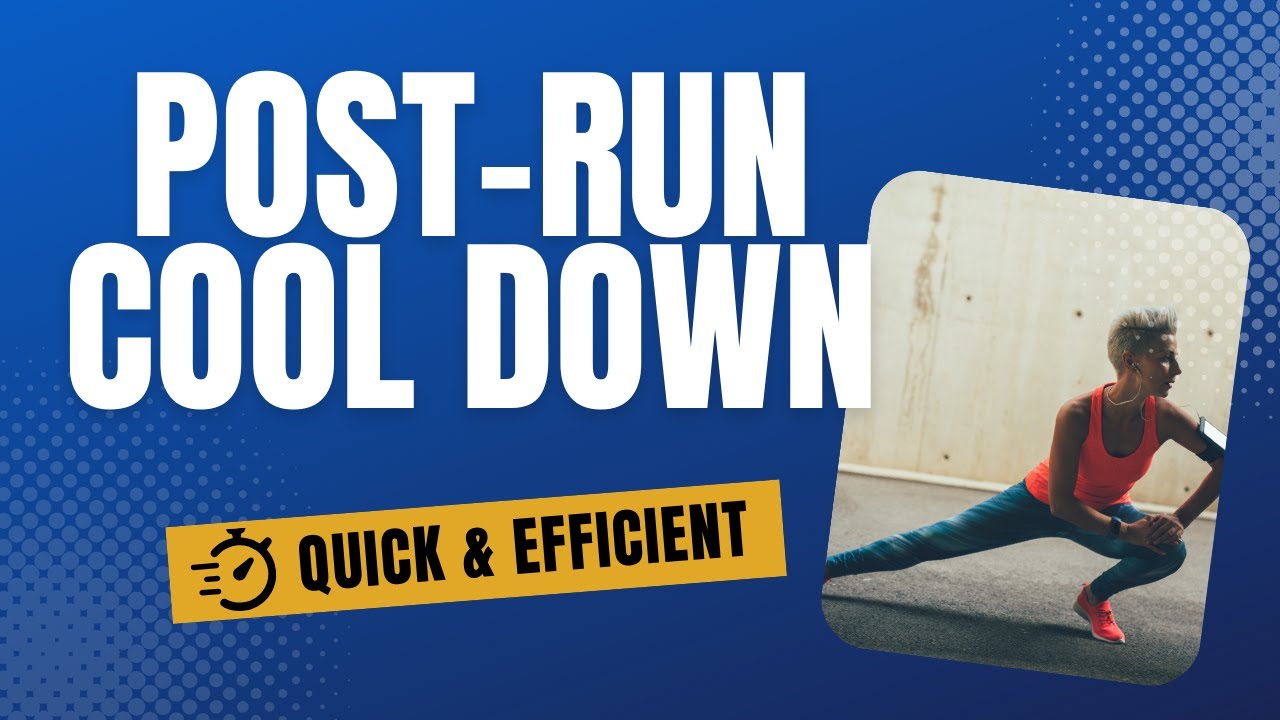 Quick post run cool down | Stretching after running - YouTube