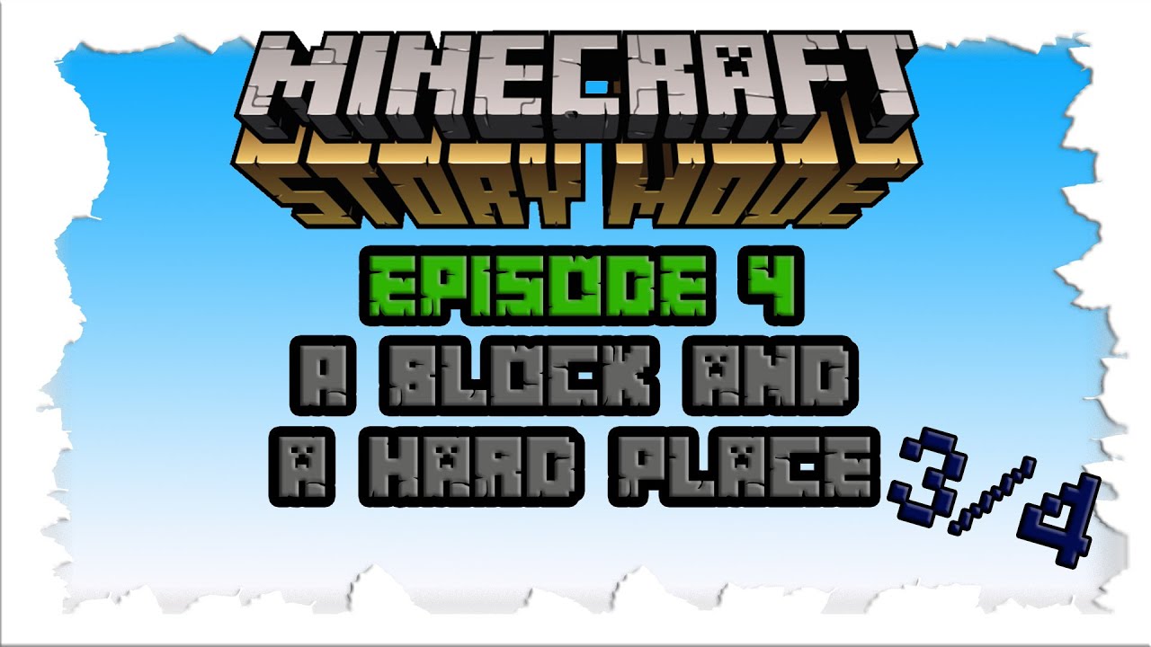 Minecraft Story Mode - A Block and a Hard Place 3/4 ★ NL - YouTube