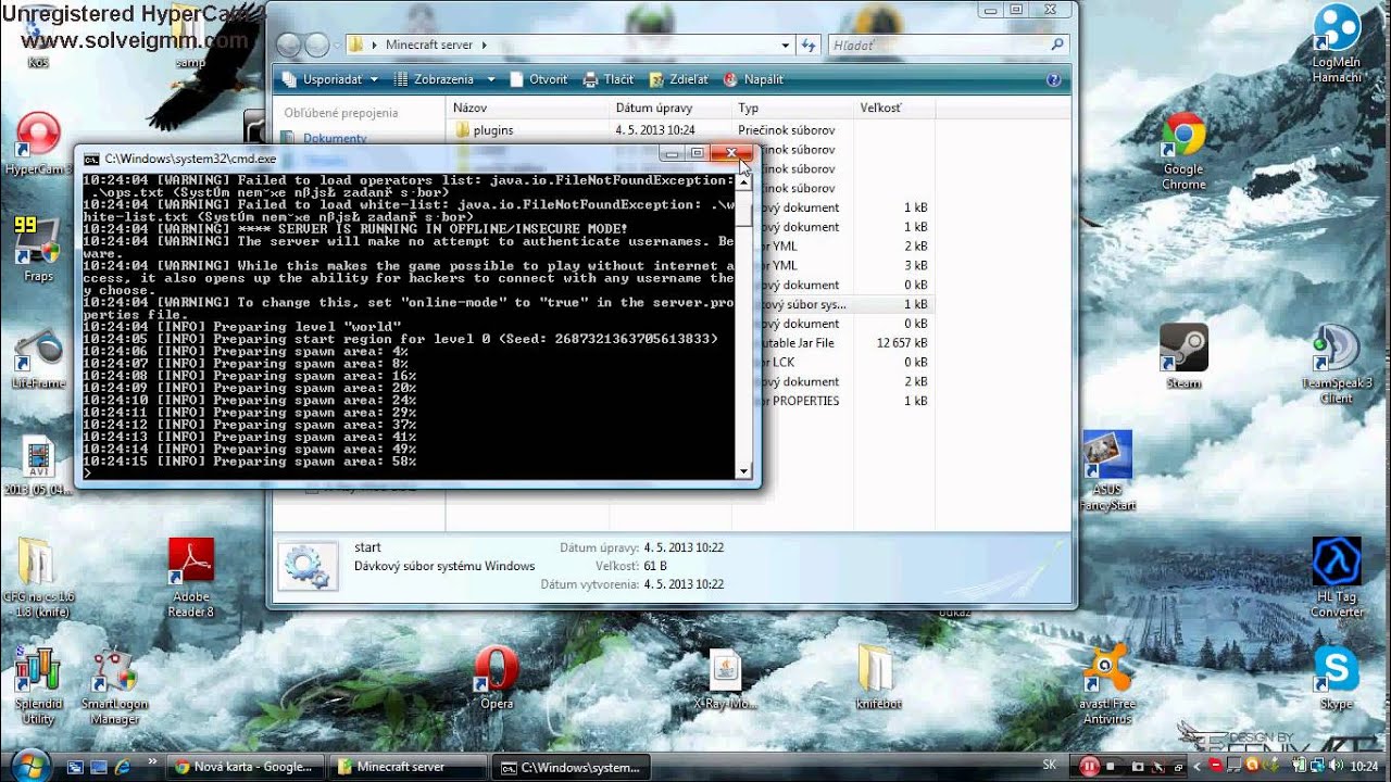 Tutorial ako vytvorit vlastny Minecraft server cez hamachi - YouTube