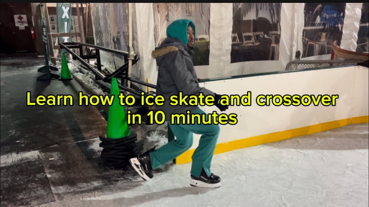 Learn how to ice skate in less than 10 minutes!!! - YouTube