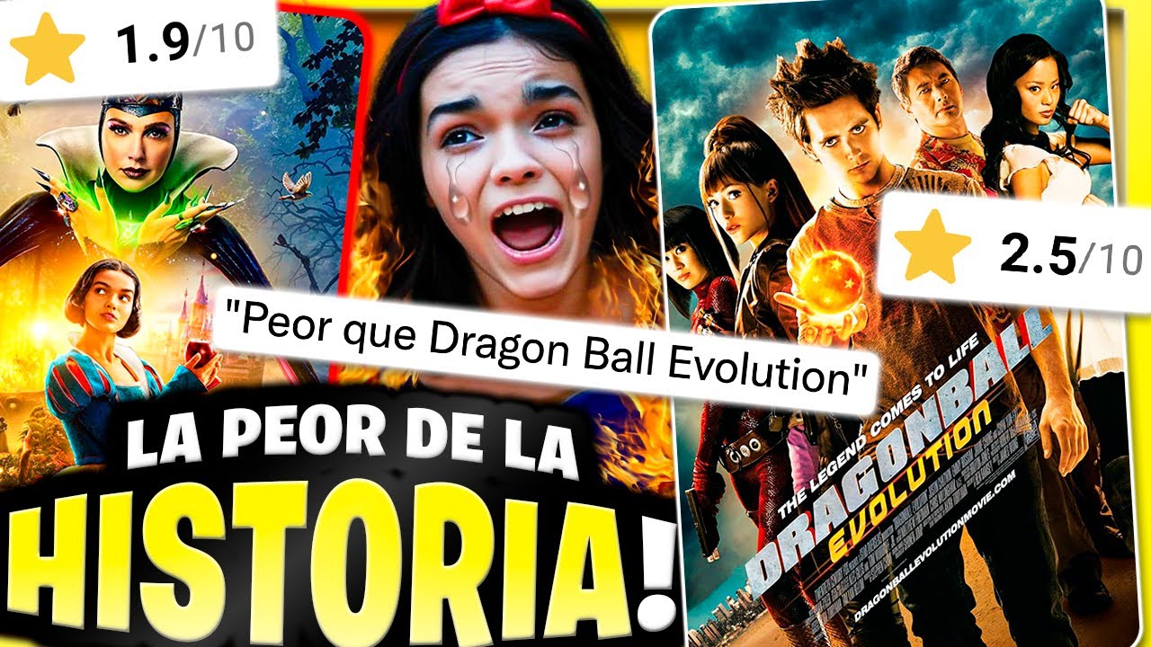 Blancanieves es una de las PEORES PELÍCULAS DE LA HISTORIA 🤣 Peor que ...