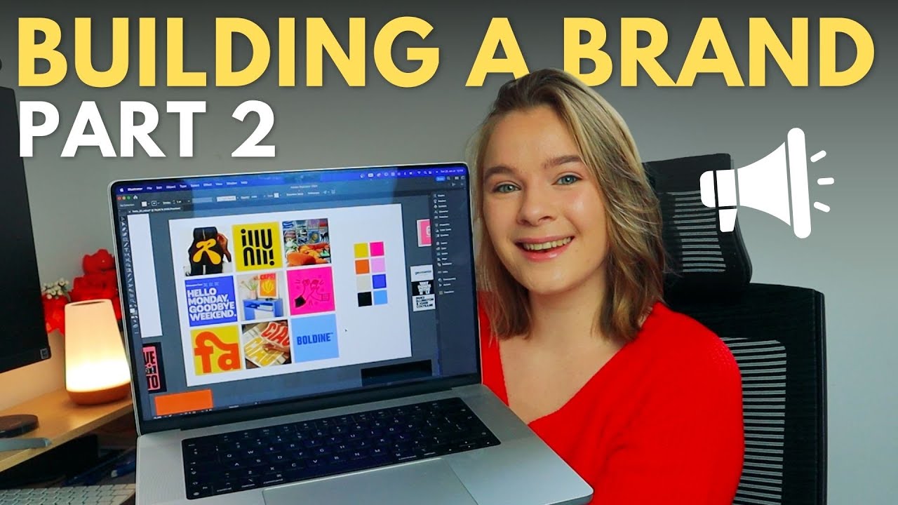 BUILDING A BRAND FROM SCRATCH PART 2 Graphic Design Freelance Studio Self Branding Moodboard ...