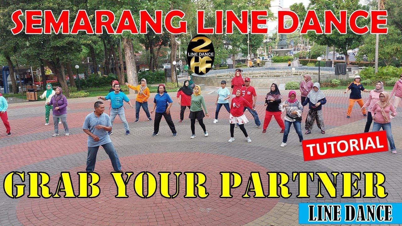 #TUTORIAL | #GRAB #YOUR #PARTNER (DO SI DO) LINE DANCE | #linedance | # ...