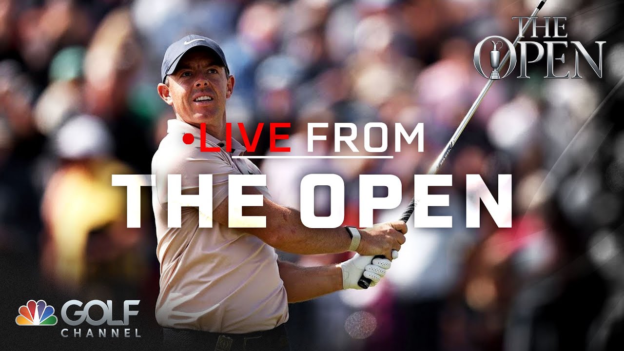 Rory McIlroy 'pleased' with Round 1 performance | Live From The Open ...