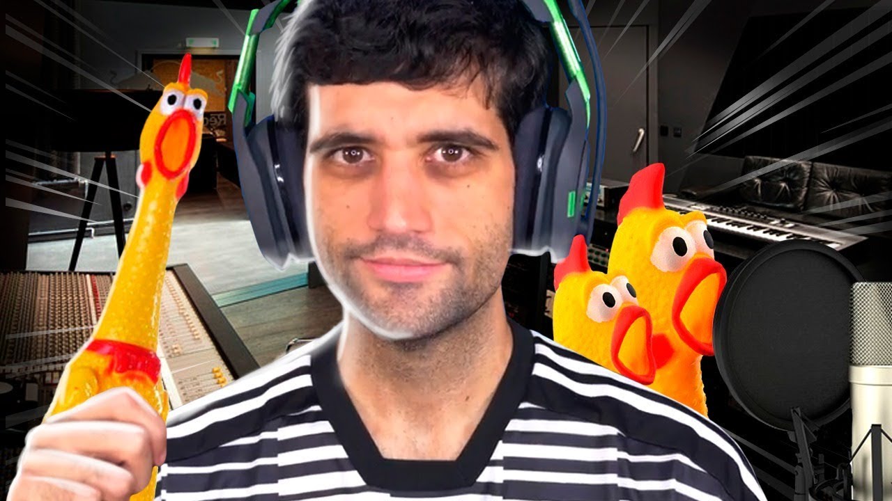 GALINHA cantando músicas famosas, é cada vídeo que aparece que vocês ...