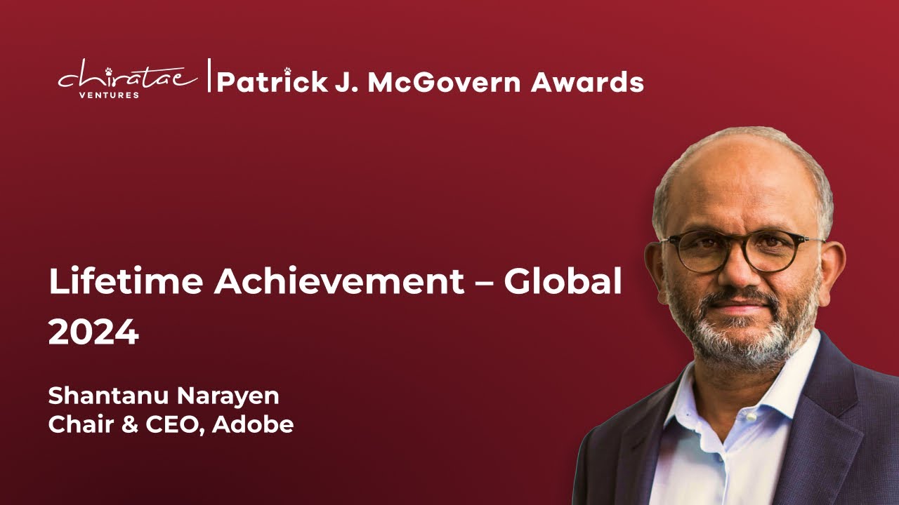Chiratae Ventures Patrick J. McGovern Awards 2024 Lifetime Achievement ...