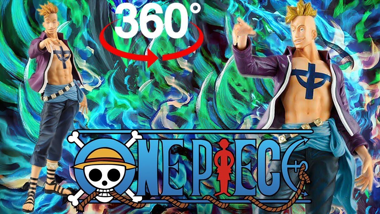 One Piece Marco Colosseum Special Banpresto Figure 360° View - YouTube