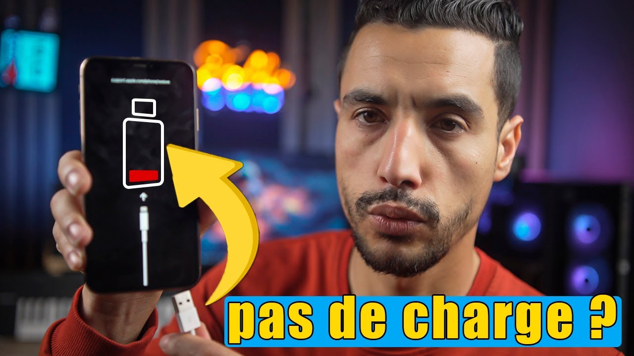 iPhone ne charge plus mais détecte le chargeur ? 6 Méthode ! - YouTube