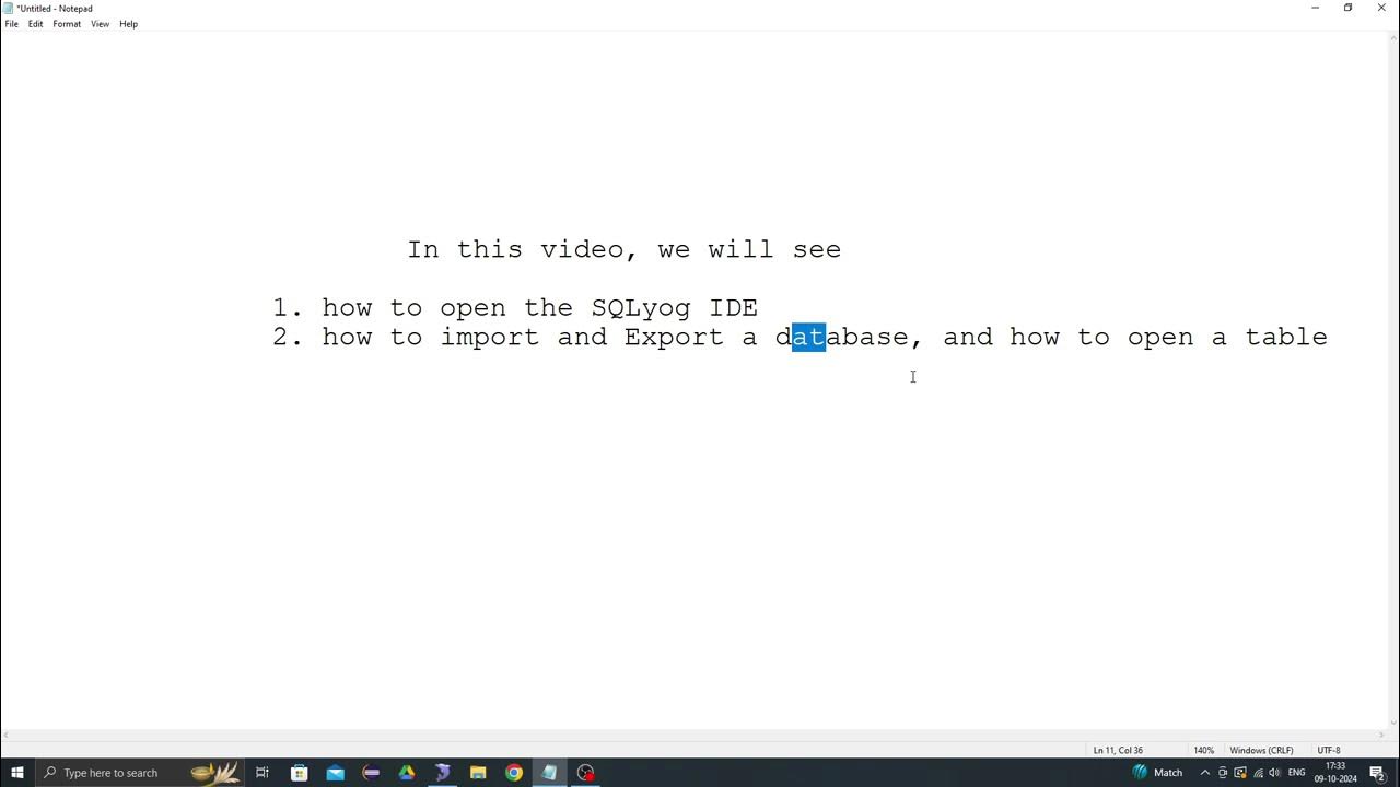 Sql Yog Mysql Youtube