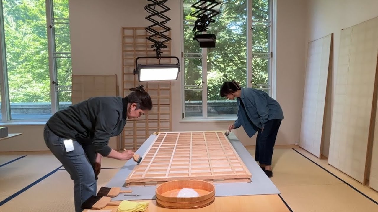Building Drying Boards (Karibari) For the Tateuchi Conservation Center ...