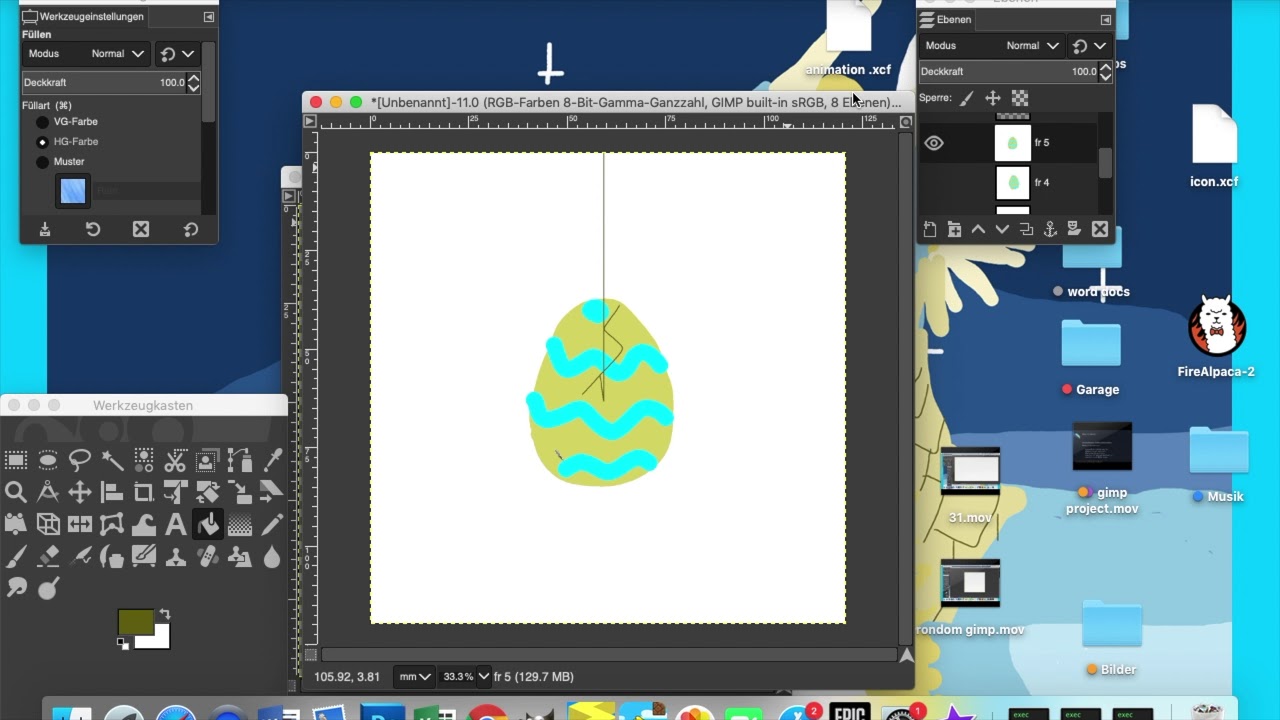 tutorial: How to animate in Gimp - YouTube