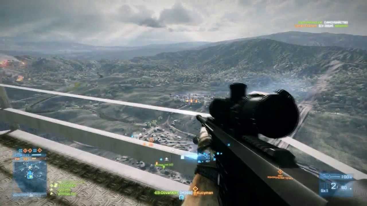 BF3 Sniper scenes gameplay - ES-DovahKiin - YouTube