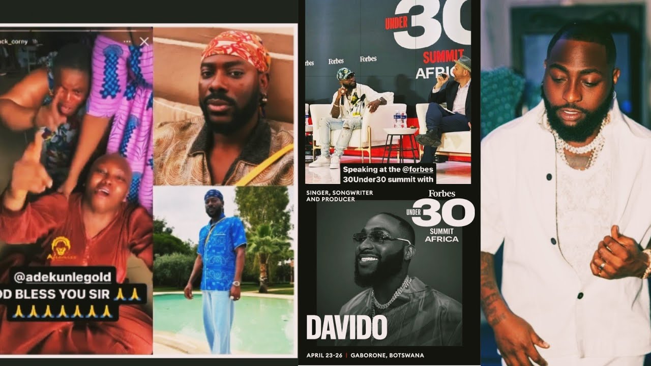 Davido 001 for a reason jets out to Botswana for forbes under 30 summit ...