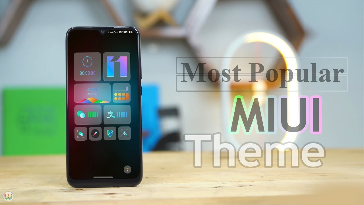 Most Popular Colorful & Dark MIUI Theme (2019) - YouTube