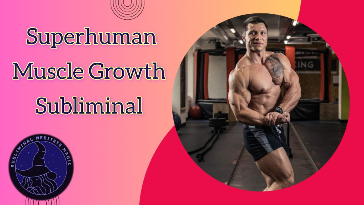 build your muscles with subliminal affirmations 432HZ - YouTube