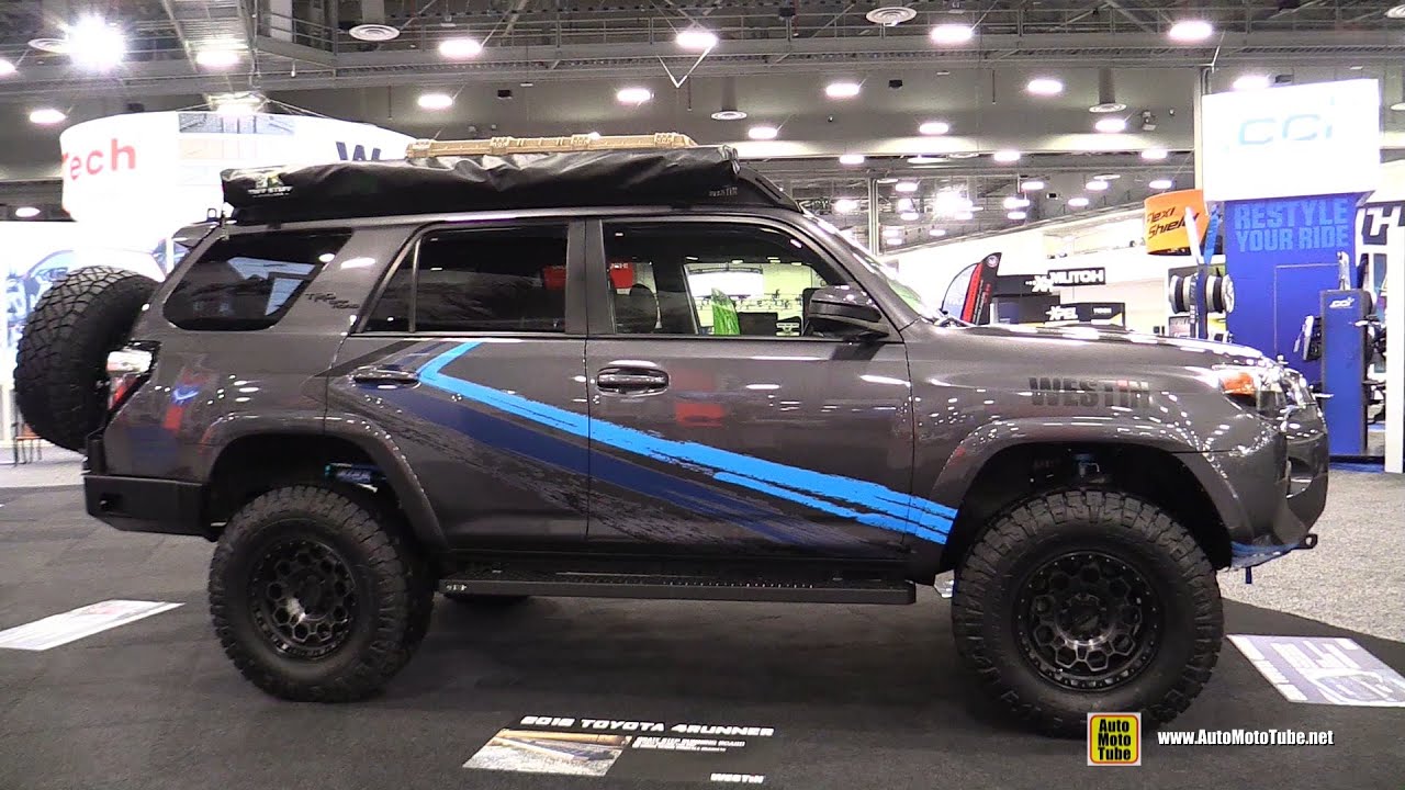 2018 Toyota 4Runner Westin Customized - Walkaround - YouTube