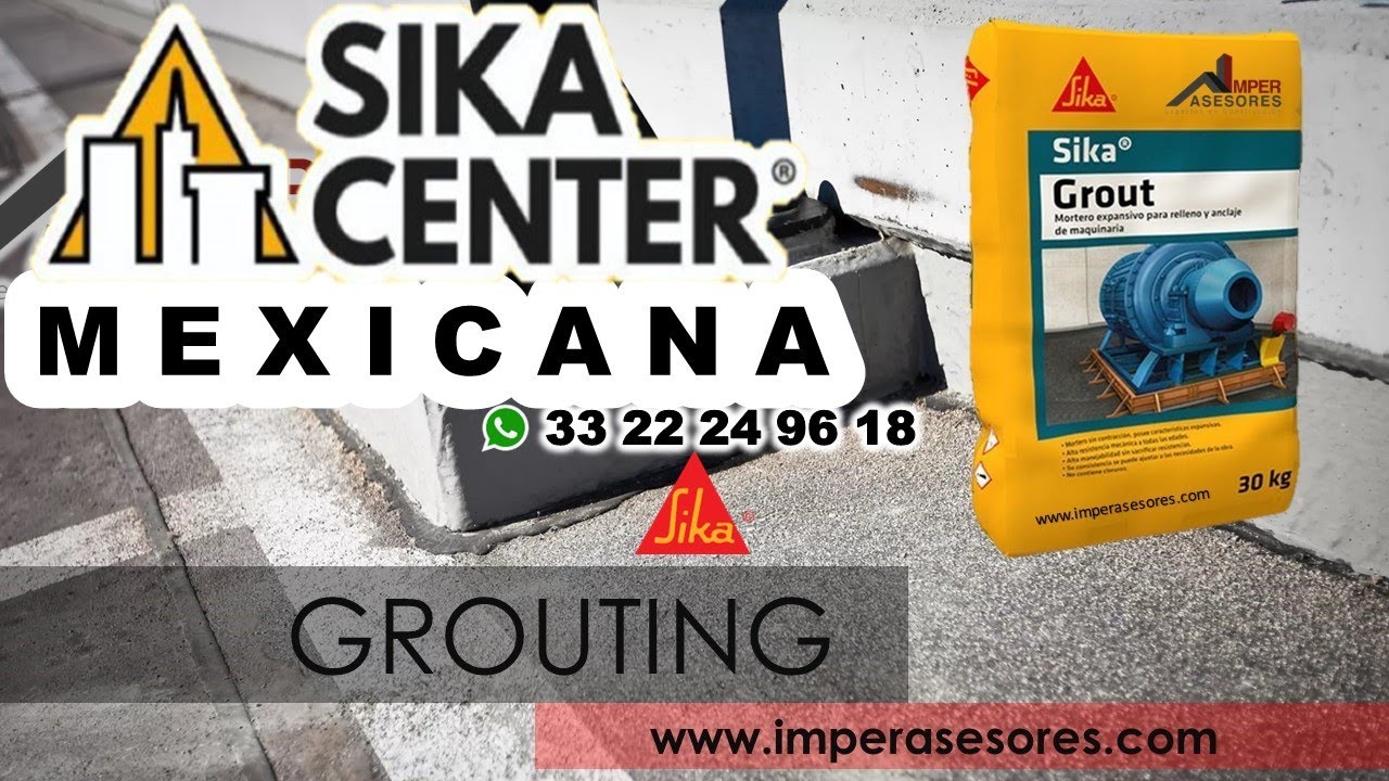 Sikagrout 202 grouting anclaje y relleno de alta resistencia - SIKA ...