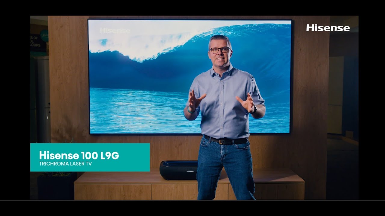 Meet Amazing Hisense 100L9G TriChroma 4K Laser TV - YouTube