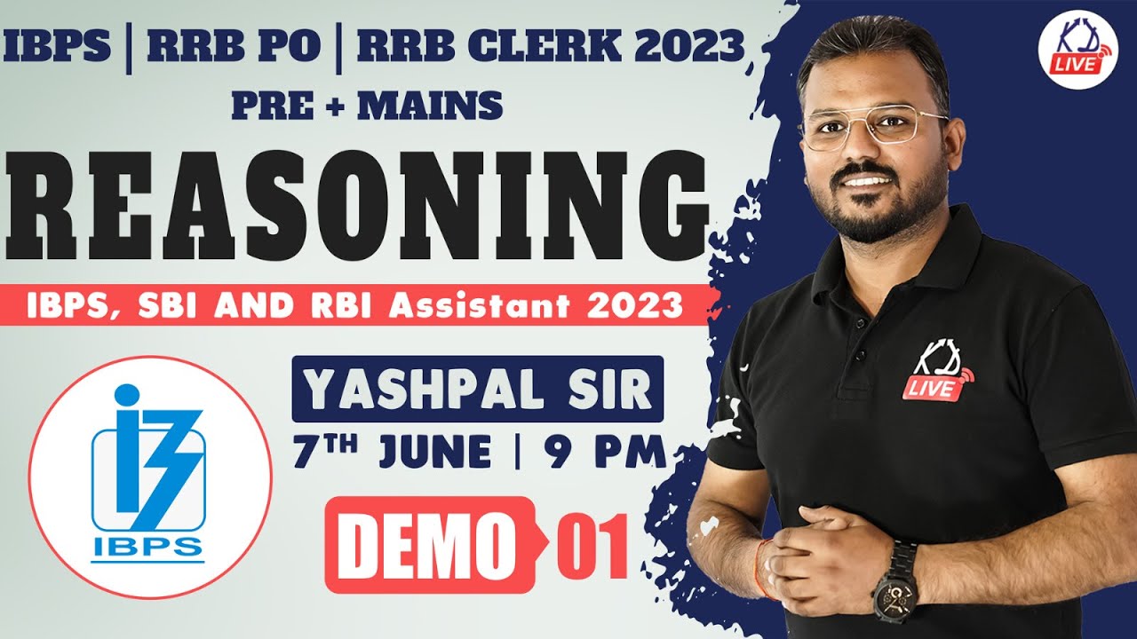 REASONING | Foundation Batch Of Banking | FOR SBI/IBPS/RRB PO/CLERK ...