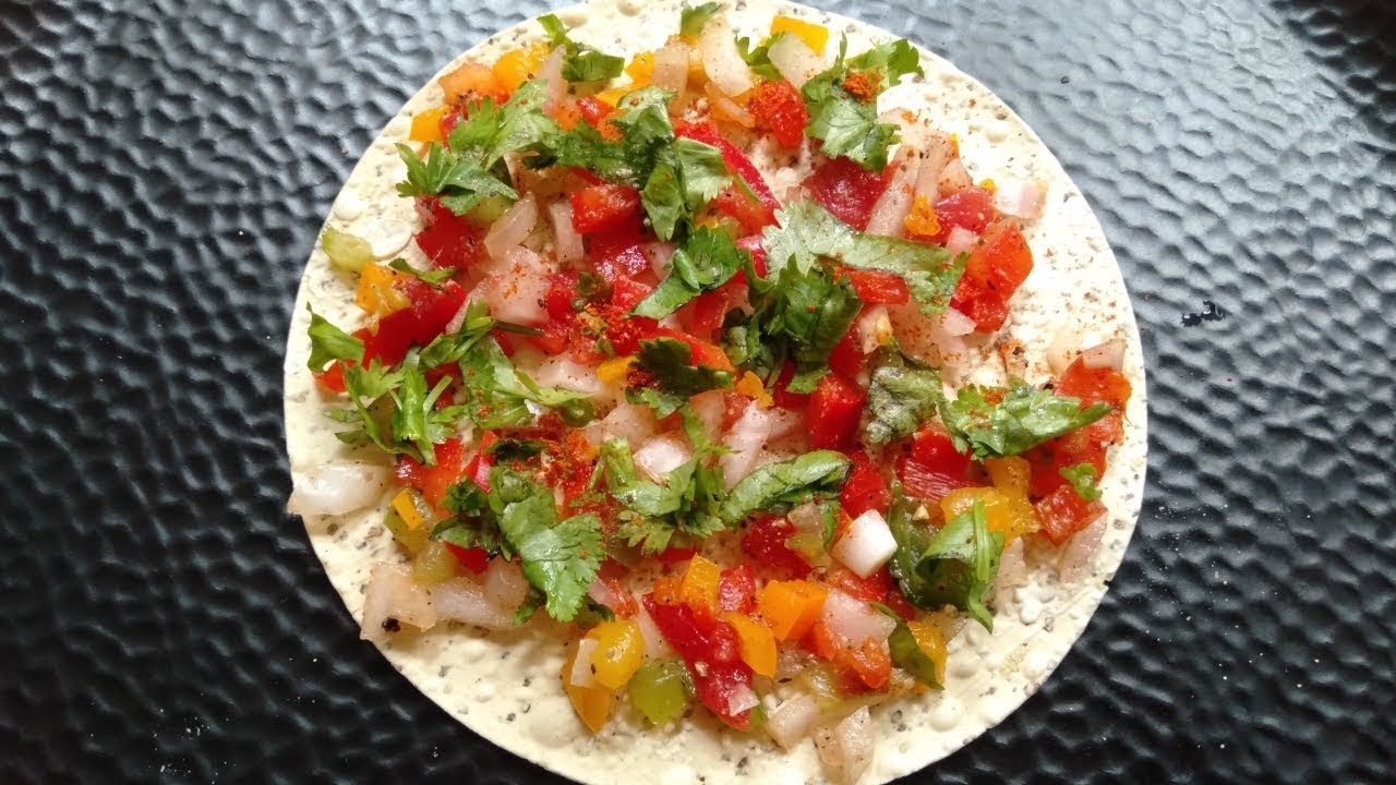 Masala Papad,Papad,Evening Snacks,how to make masala papad,healthy ...