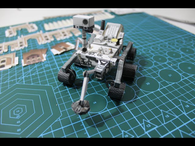 Curiosity Rover Papercraft