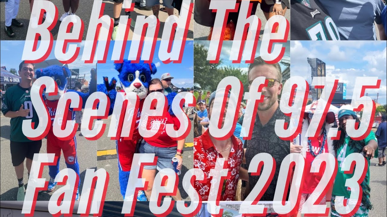 Behind The Scenes Of 97.5 The Fanatic’s Fan Fest ! Featuring Fall Out ...
