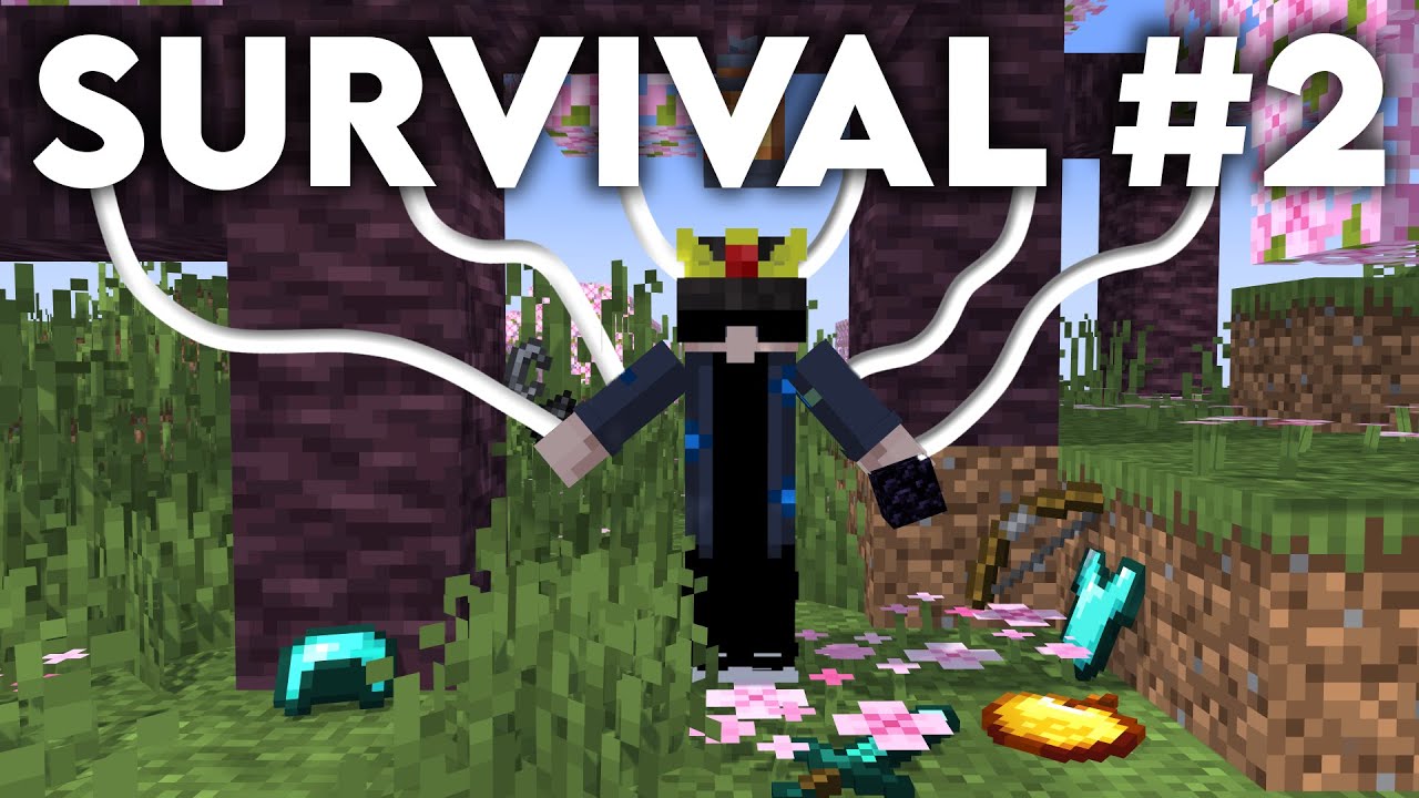 Minecraft Day #2 | Survival Stream - YouTube