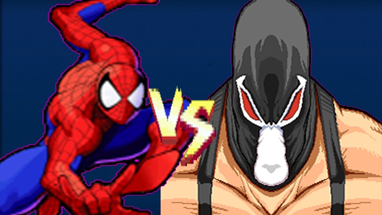 MUGEN Battle #12 | Spiderman vs Bane - YouTube